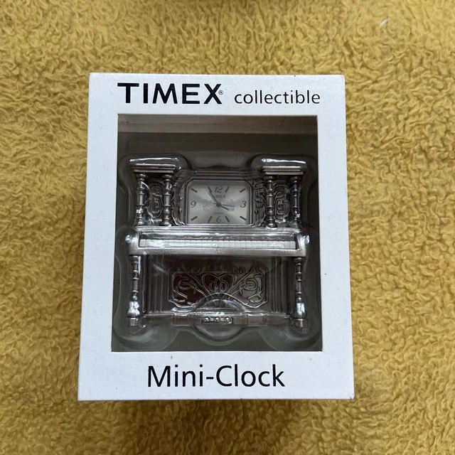 Vintage Timex Upright Piano Collectible Mini Miniature Quartz Clock Japan Movt £18 89 Picclick Uk