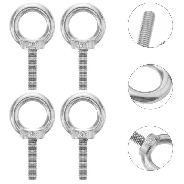 SWIVEL EYE BOLT Rotating Eye Bolt Swivel Lifting Eyes M8 Eyelet Bolt £ ...