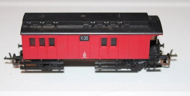 BTTB ZEUKE 3440 - Personenwagen Gepäckwagen Postwagen KPEV 1130 rot ...