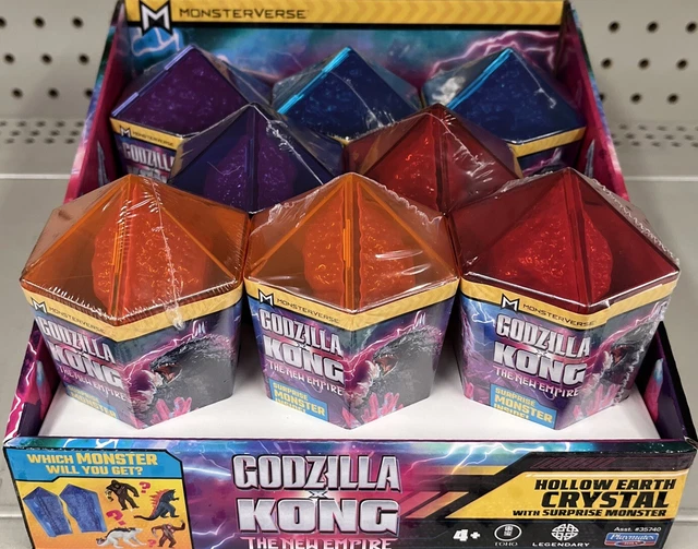 GODZILLA X KONG: The New Empire Hollow Earth Mini Surprise Crystal Your ...