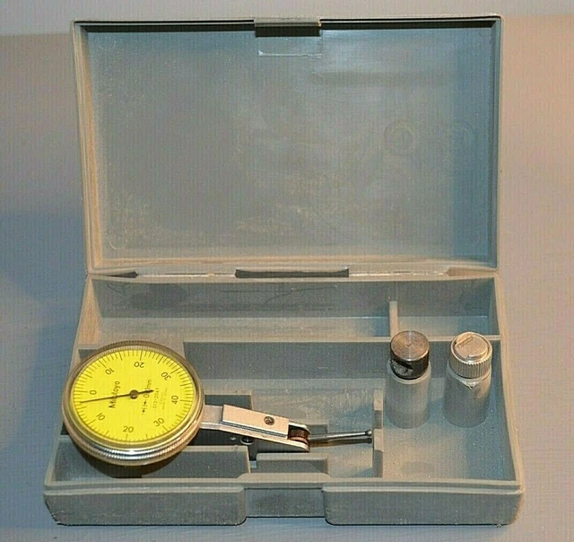 TEST DIAL INDICATOR 0.08 mm MITITOYO Japon 513-204 F EUR 30,00 ...