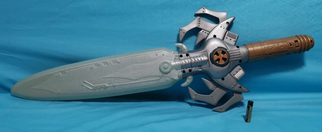 MASTERS OF THE Universe 200X He-Man's Power Sword Mattel 2002 grand ...