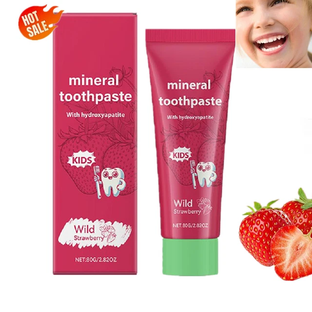 KIDS NATURAL PROBIOTIC Hydroxyapatite Toothpaste, Enamel Protection hot ...