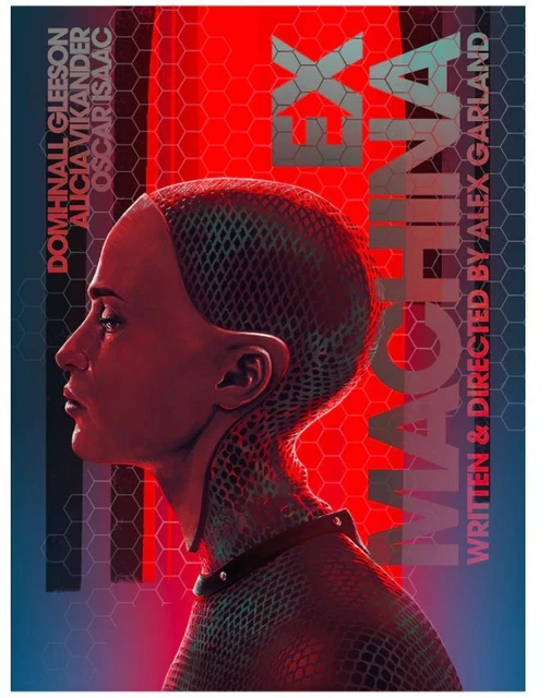 EX MACHINA AVA Cyberpunk Movie Film Garland Poster Giclee Print Art ...