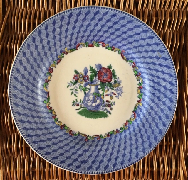 COPELAND LATE SPODE, "Portland Vase", Dinner Plate. Reg. No. 637852 ...