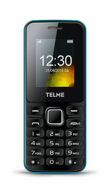 TELME T211_001 TÉLÉPHONE (Dual SIM Avec Caméra Simple) EUR 43,12 ...