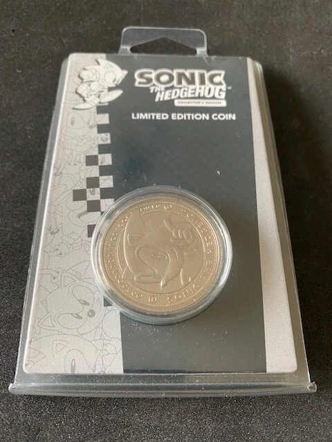 SONIC THE HEDGEHOG: Limited Edition Coin Silver Edition New/New £35.92 ...