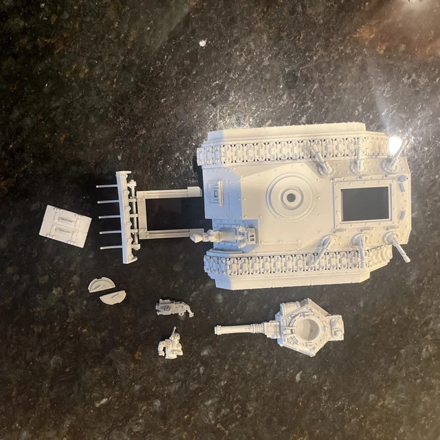 RARE FORGE WORLD Chimera Auto Cannon Turret With Command Figure £53.11 ...