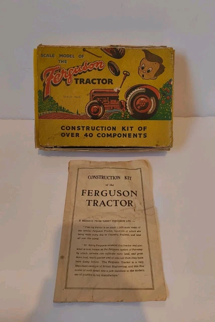 VINTAGE AIRFIX 1:20 Ferguson model Tractor construction kit toy,England ...