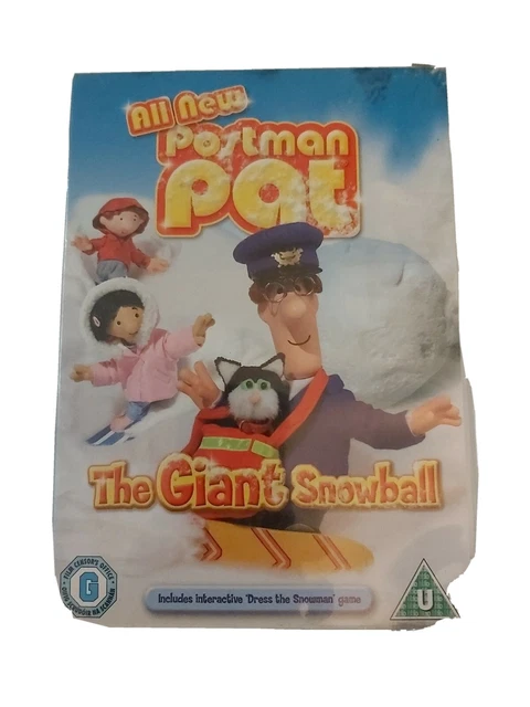 POSTMAN PAT - Postman Pat And The Giant Snowball (DVD, 2005) £2.00 ...