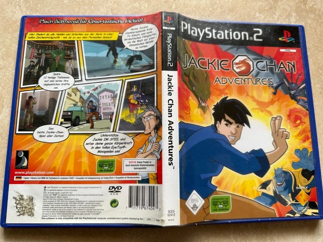 JACKIE CHAN ADVENTURES PS2 Sony Playstation 2 PAL anglais allemand NI ...