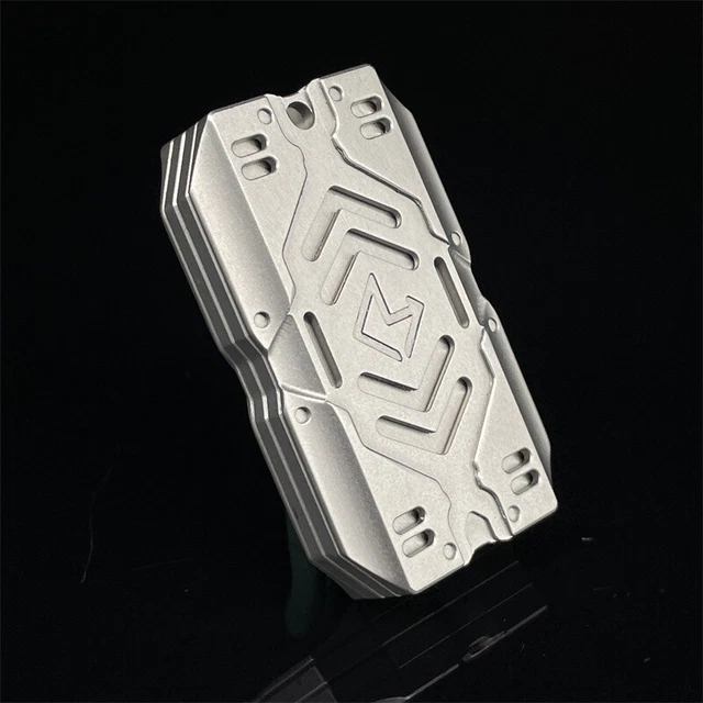 WARS SHIELD FIDGET Haptic Slider EDC Metal Fidget Toys ADHD Stress ...