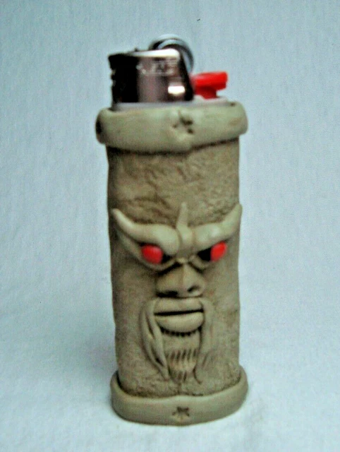 RARE CLAY HAND made lighter holder/case for BIC lighters #365 £10.67 ...