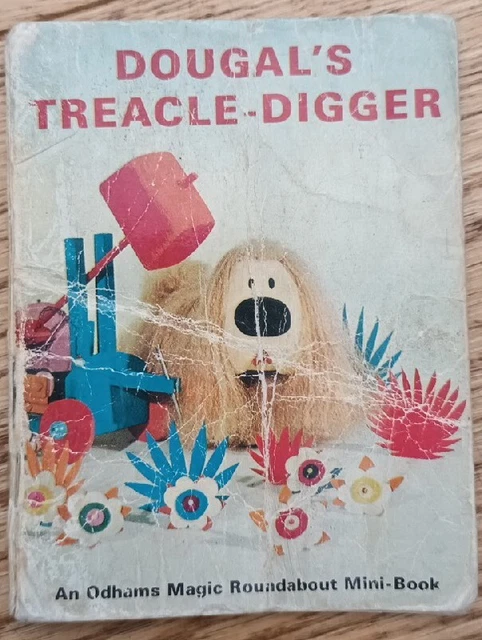 VINTAGE MAGIC ROUNDABOUT mini-book, Dougal's Treacle Digger (1968) £1. ...