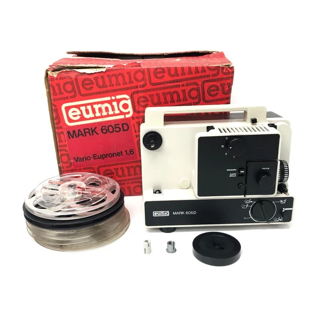 OBJECTIF EUMIG MARK 605D projecteur Super 8 film double format film eupronet - CP EUR 26,38 ...