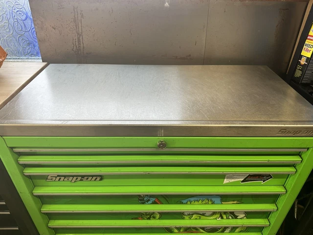 SNAP ON 40” Tool box Roll cab stainless steel top £460.00 - PicClick UK