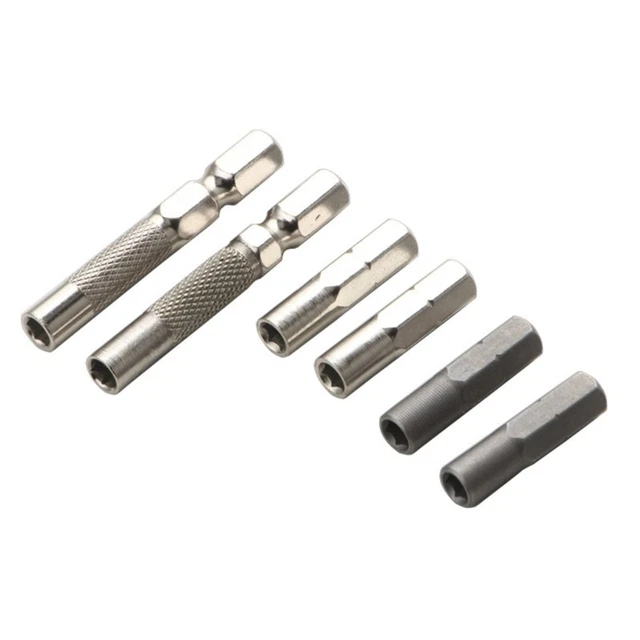 1/4 TO 4MM Precision Bit Adapters 6.35mm to 4mm for Various Tool ...