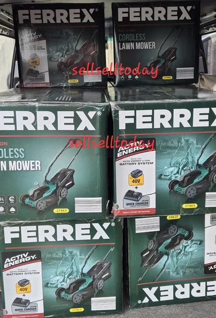 FERREX 40V LAWNMOWER Cordless 2025 Bare Machine Brand New ** Trusted ...