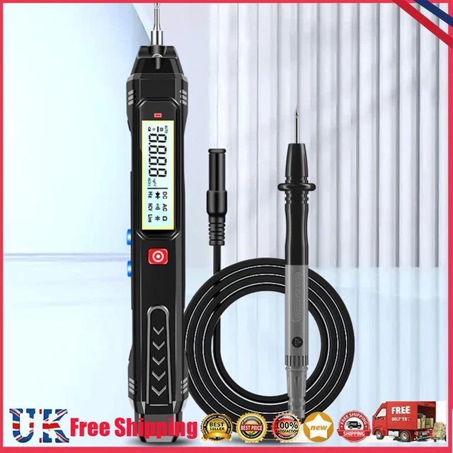 TESTEUR DE VOLTMÈTRE multimètre écran LCD testeur de tension NCV pour ...