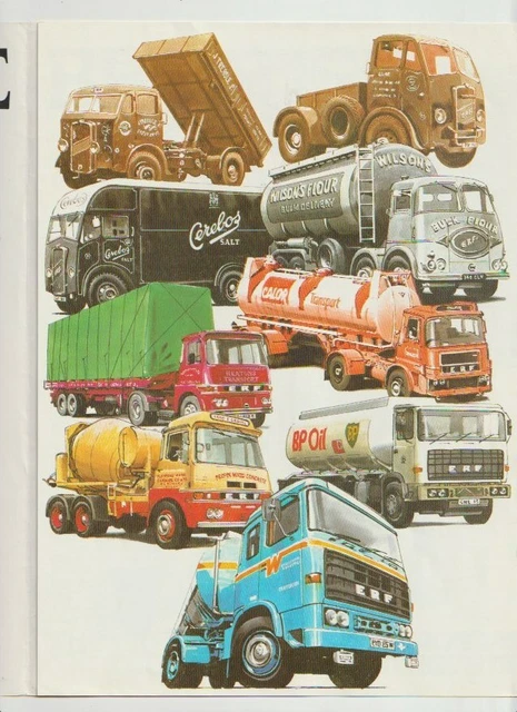 1980S ERF TRUCK C-SERIES UK 6p Brochure $16.00 - PicClick AU