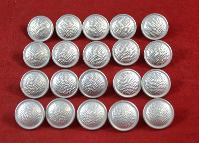 VINTAGE EAST GERMAN Military DDR NVA Uniform Buttons Set of 20 pcs GDR ...