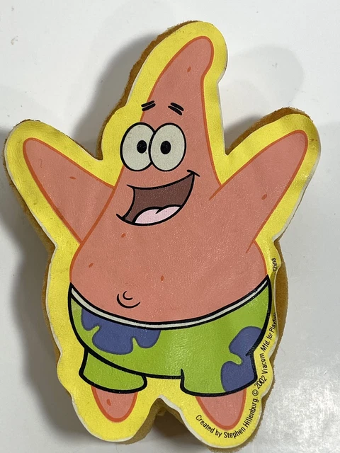 PATRICK STAR SPONGE Vintage 2002 Nickelodeon SpongeBob SquarePants ...