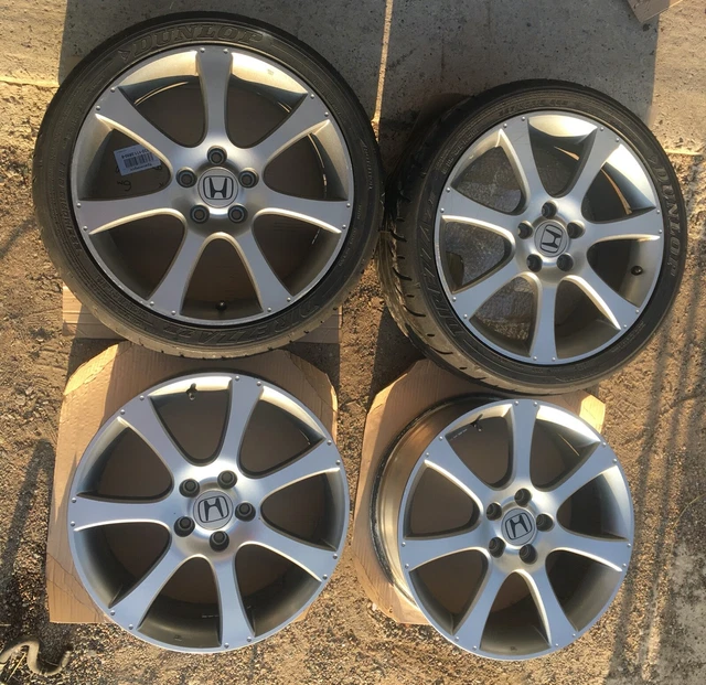 GENUINE JDM 18& Honda Enkei Modulo Wheels Rims Honda Civic Acura ...