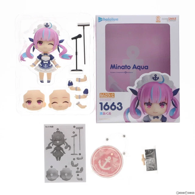 NENDOROID MINATO AQUA hololive production GSC 1663 £92.52 - PicClick UK
