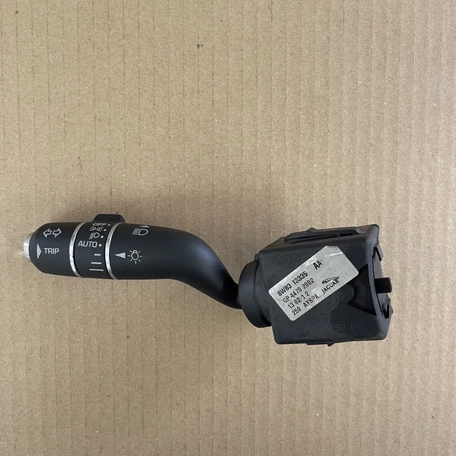 GENUINE JAGUAR XJ Xjr X351 Indicator Switch Stalk C2Z5018 C2d53495 ...