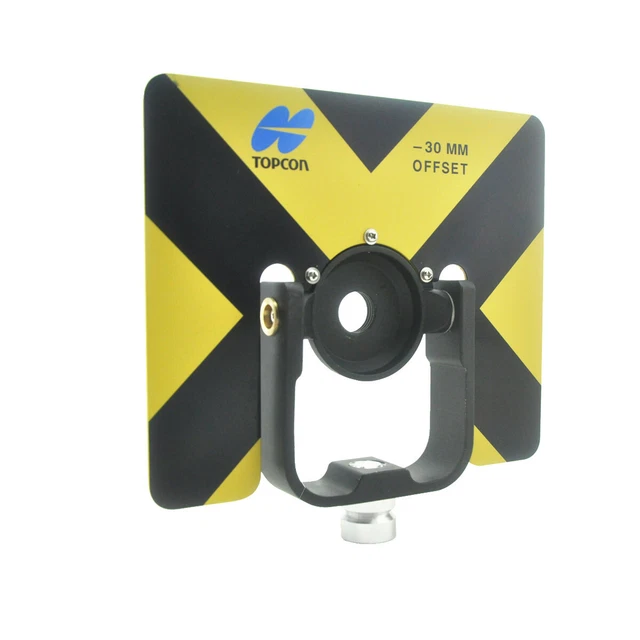 NEW PRISM TARGET for Topcon total station surveying offset -30/0mm £17. ...