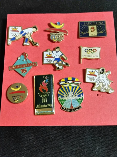 LOT DE 10 pin's jeux olympiques avec attaches EUR 12,00 - PicClick FR