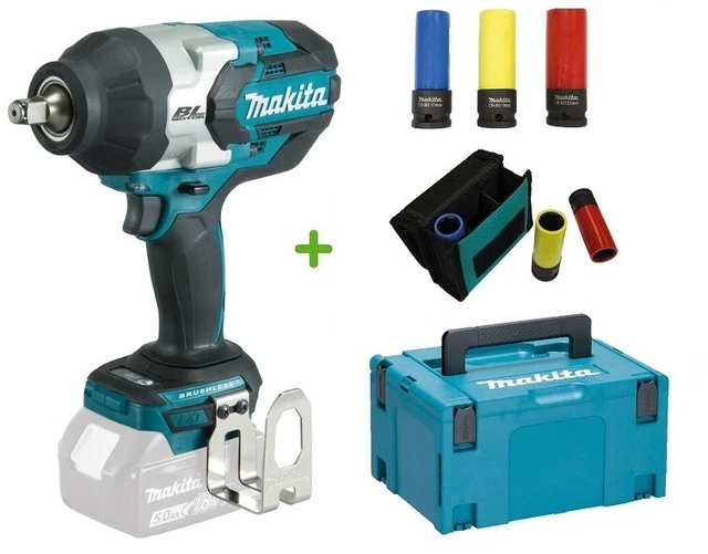 MAKITA DTW1002Z CORDLESS Impact Wrench 18V DTW1002 1000Nm + Suitcase ...