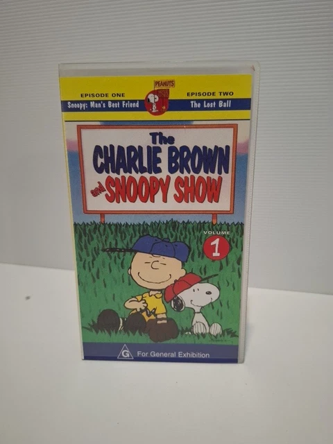 THE CHARLIE BROWN And Snoopy Show Vol 1 Vhs 1994 £13.26 - PicClick UK