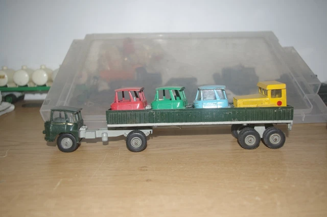 SOLIDO DEMONTABLE CAMION berliet remorque titan transport cabine unic ...