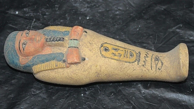 UNIQUE ANCIENT EGYPTIAN King Ushabti Shabti Statue Horus Eye Tomb ...