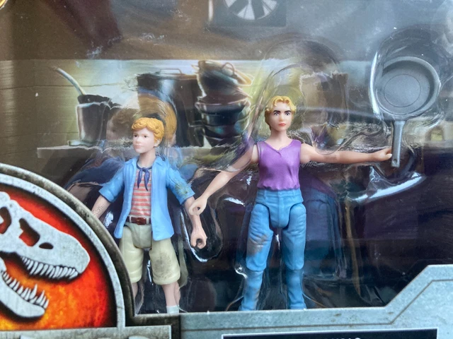JURASSIC PARK WORLD Legacy Collection Kitchen Encounter Pack Figures ...