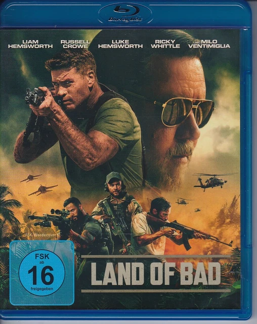LAND OF BAD (2023/2024) Blu-Ray Russell Crowe Liam Hemsworth EUR 1,00 ...