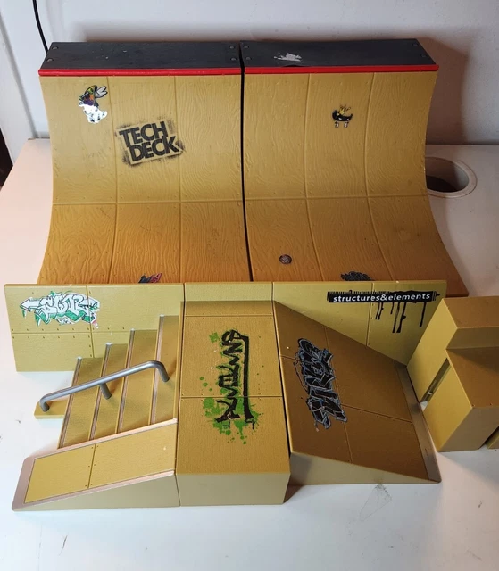 TECH DECK ULTIMATE Half-Pipe Rampe & Skatepark EUR 21,35 - PicClick DE