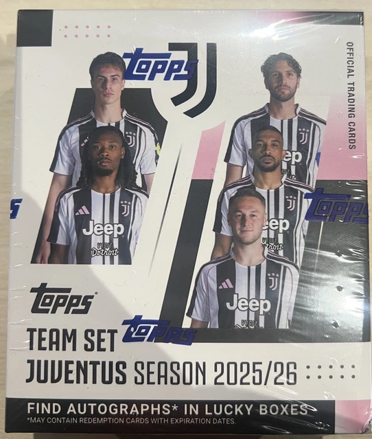 TOPPS 2025-26 JUVENTUS Team Set Sealed Box £64.90 - PicClick UK