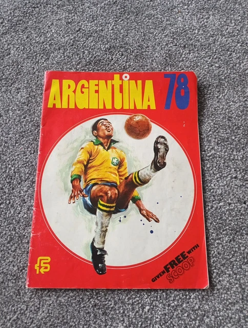 FKS ARGENTINA 78 World Cup Sticker Album Book 1978 , part complete £20. ...