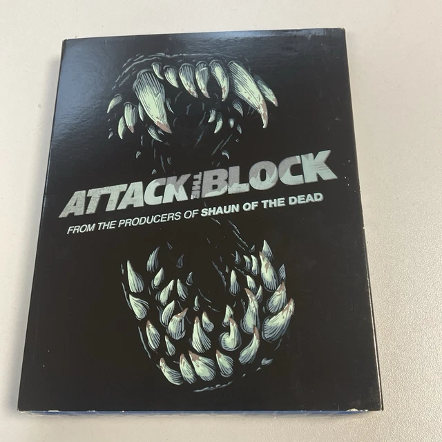 ATTACK THE BLOCK Special Edition Blu-Ray Exclusive Slipcover NEW AND ...