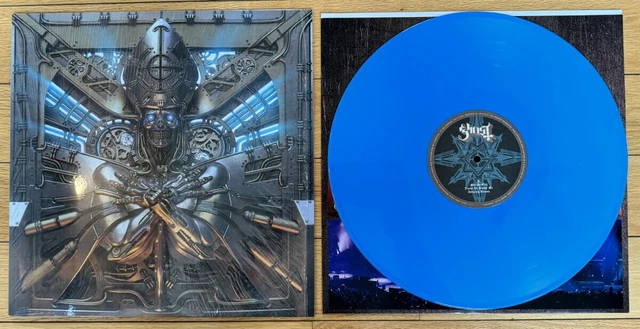 GHOST BC BAND Papa Phantomime REVOLVER OPAQUE SKY BLUE LP album vinyle ...