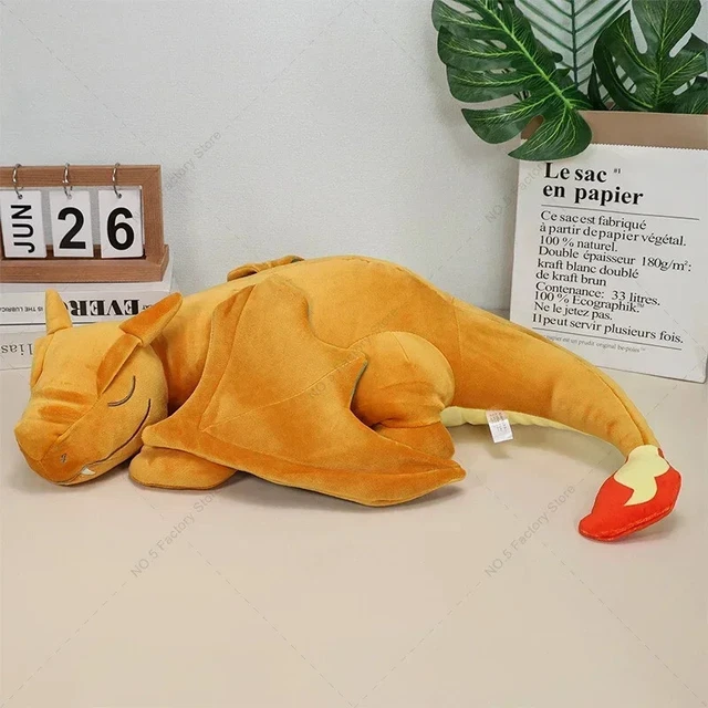 POKEMON CHARIZARD SLEEPING Stuffed Plush Soft Toy Exclusive 50cm £23.60 ...