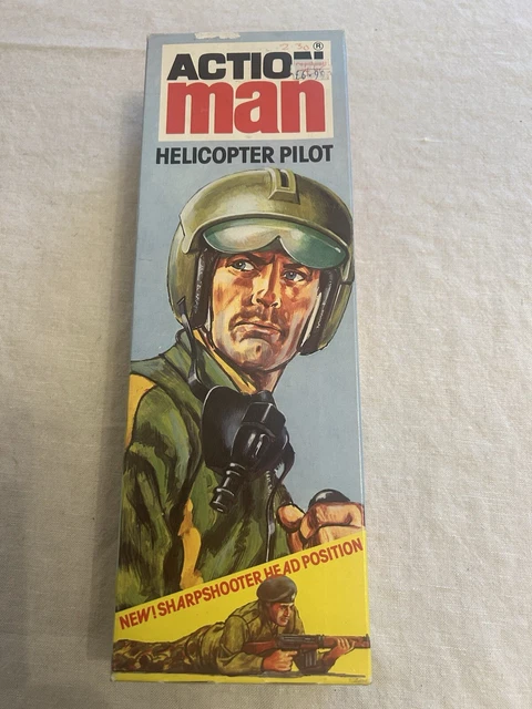 ACTION MAN BOXED Eagle Eye Helicopter Pilot 1980s Palitoy £150.00 ...
