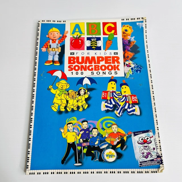 ABC FOR KIDS Bumper Song Book 100 Songs The Wiggles, Bananas in Pyjamas Music £17.03 - PicClick UK