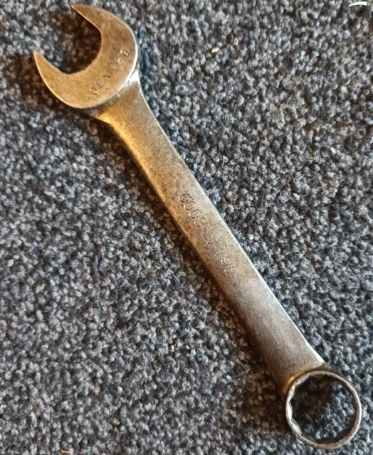 VINTAGE RARE MERLIN Packard Spitfire 3/8W AT8009 Combination Spanner ...