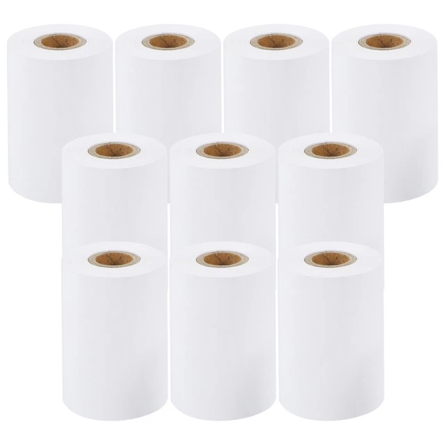 10 THERMAL PAPER Rolls for POS System and Credit Card Machines £15.21 ...