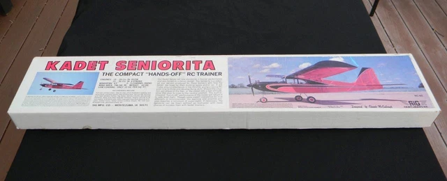 KIT MODÈLE AVION volant SIG Kadet Seniorita RC 60 R/C Balsa EUR 94,14 ...