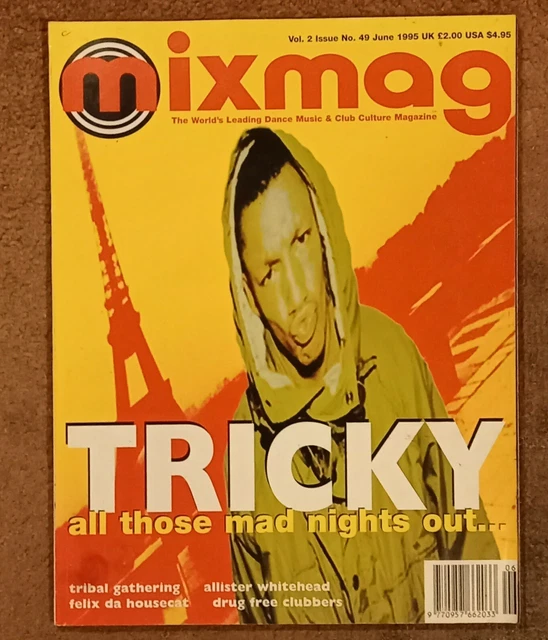 MIXMAG DANCE MAGAZINE June 1995 Tricky Tribal Gathering £0.99 - PicClick UK