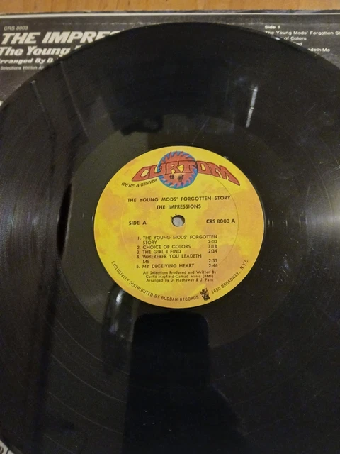 THE IMPRESSIONS - The Young Mods Forgotten Story.classic Soul L.p ...